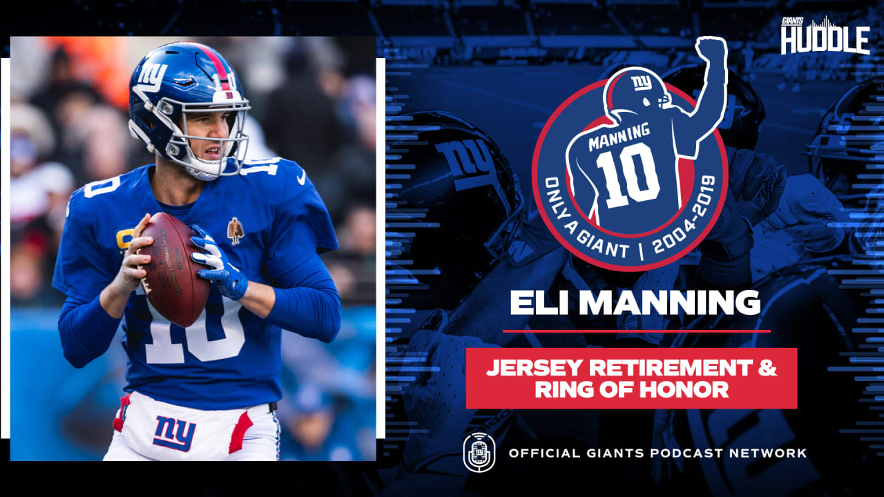 Giants Huddle | Eli Manning talks upcoming ceremony