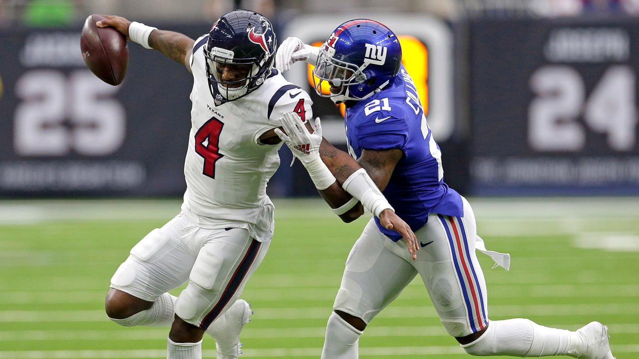 Giants vs. Texans: Sideline notes and observations