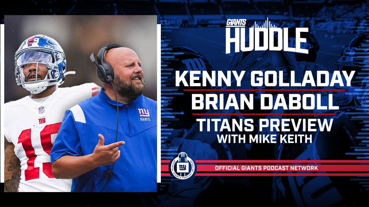 Giants Huddle | Kenny Golladay, Brian Daboll & Mike Keith