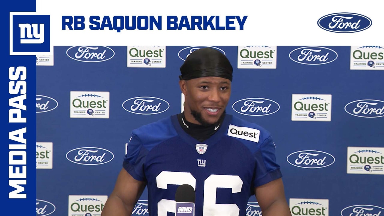 RB Saquon Barkley: 'I followed my heart' in coming back