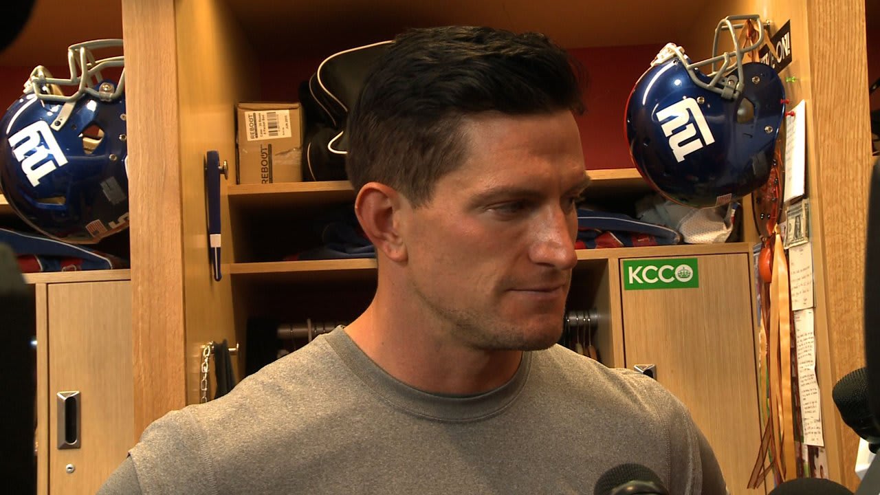 Punter Steve Weatherford discusses his back