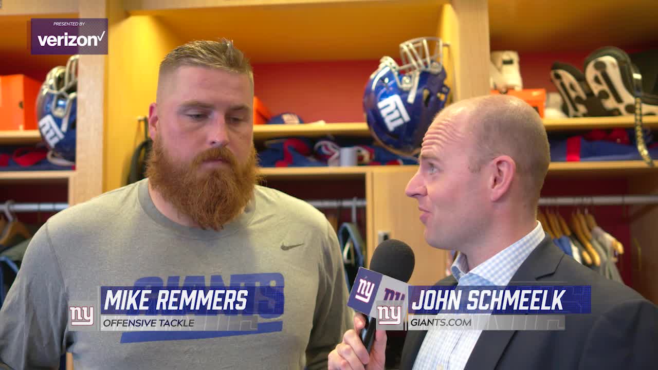 Giants Insider: OT Mike Remmers