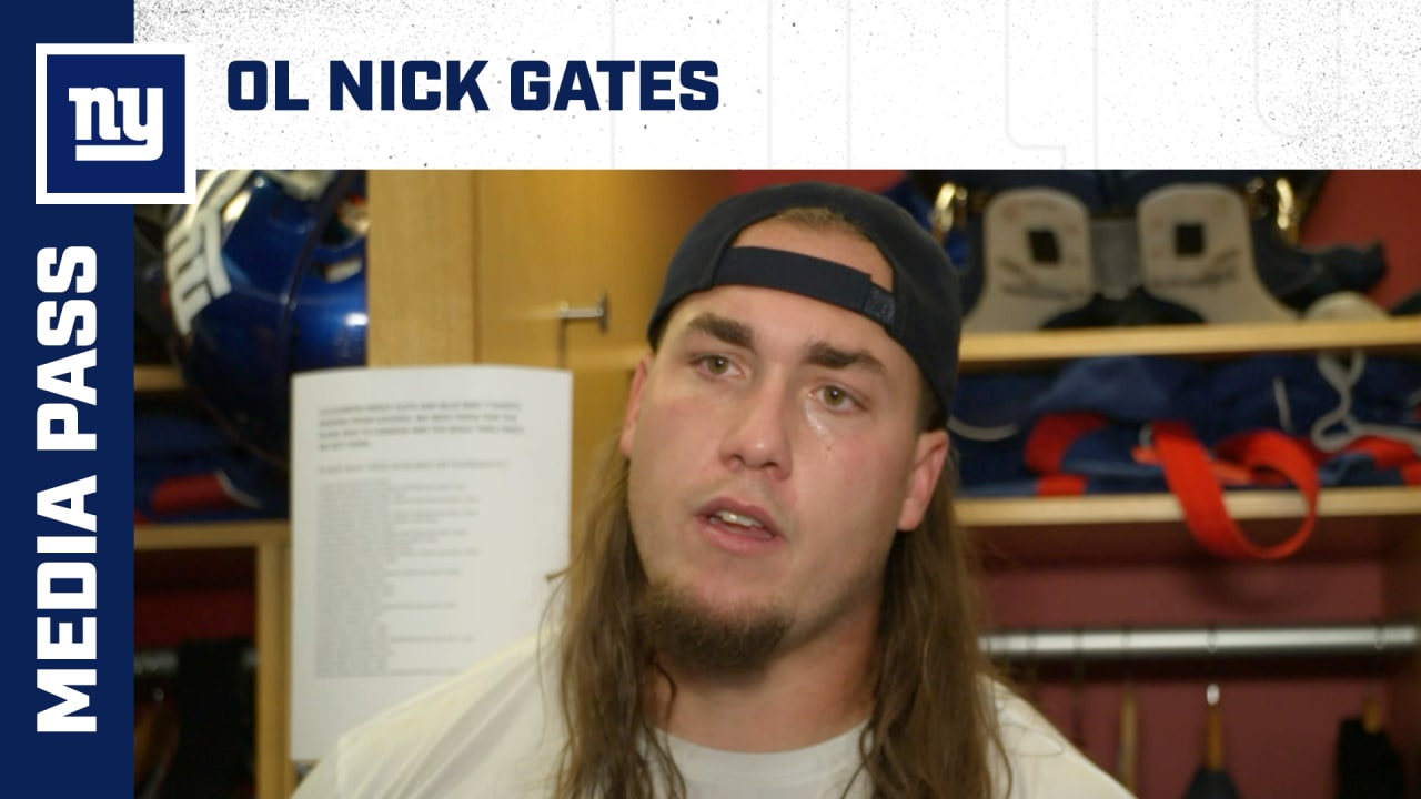 OL Nick Gates: 'I just wanted to play football again'