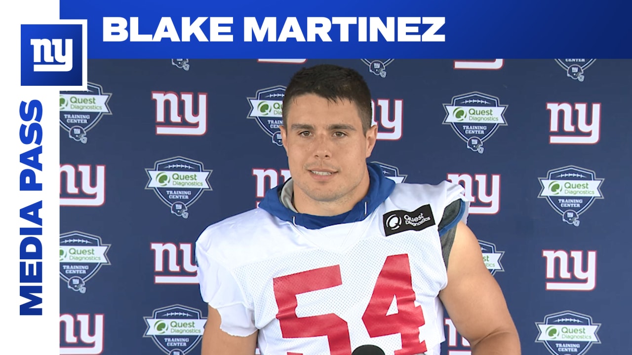 LB Blake Martinez on potential of Giants defense LB Blake Martinez on potential of Giants defense