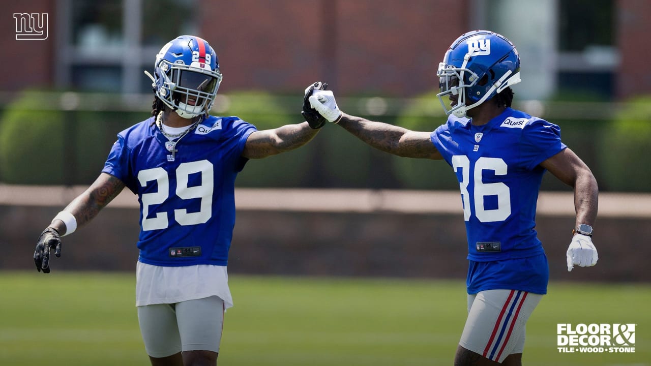 Rookie Deonte Banks gets on board with INT at OTA No. 6
