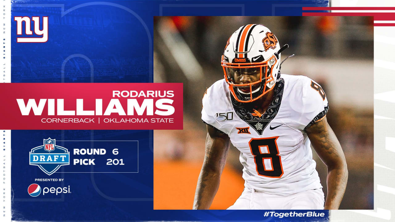 2021 NFL Draft: Rodarius Williams, Cornerback, Oklahoma State, Round 6 ...