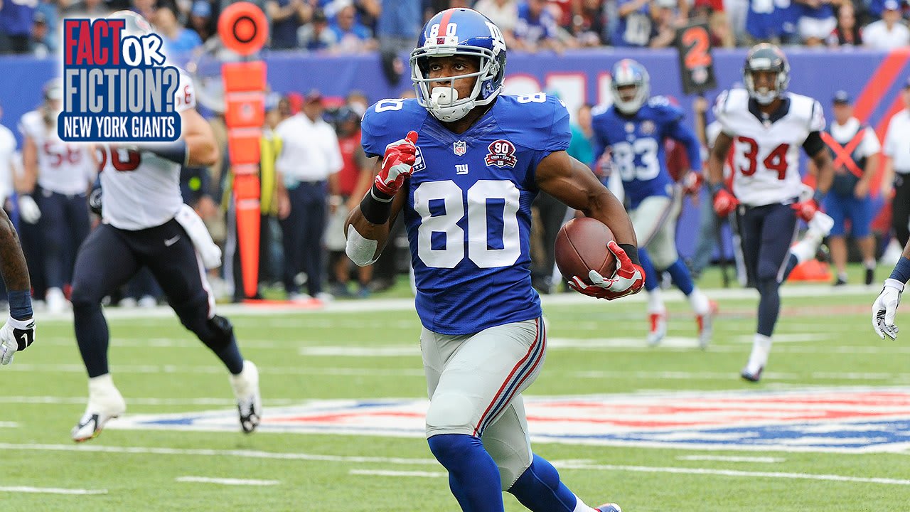 Fact or Fiction: Giants WR core is best in divison