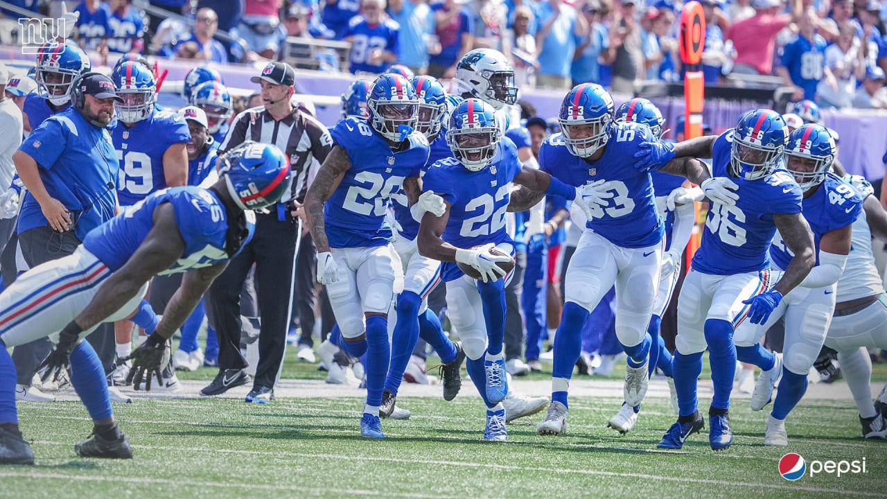 Photos: Giants defeat Panthers 19-16 in Week 2