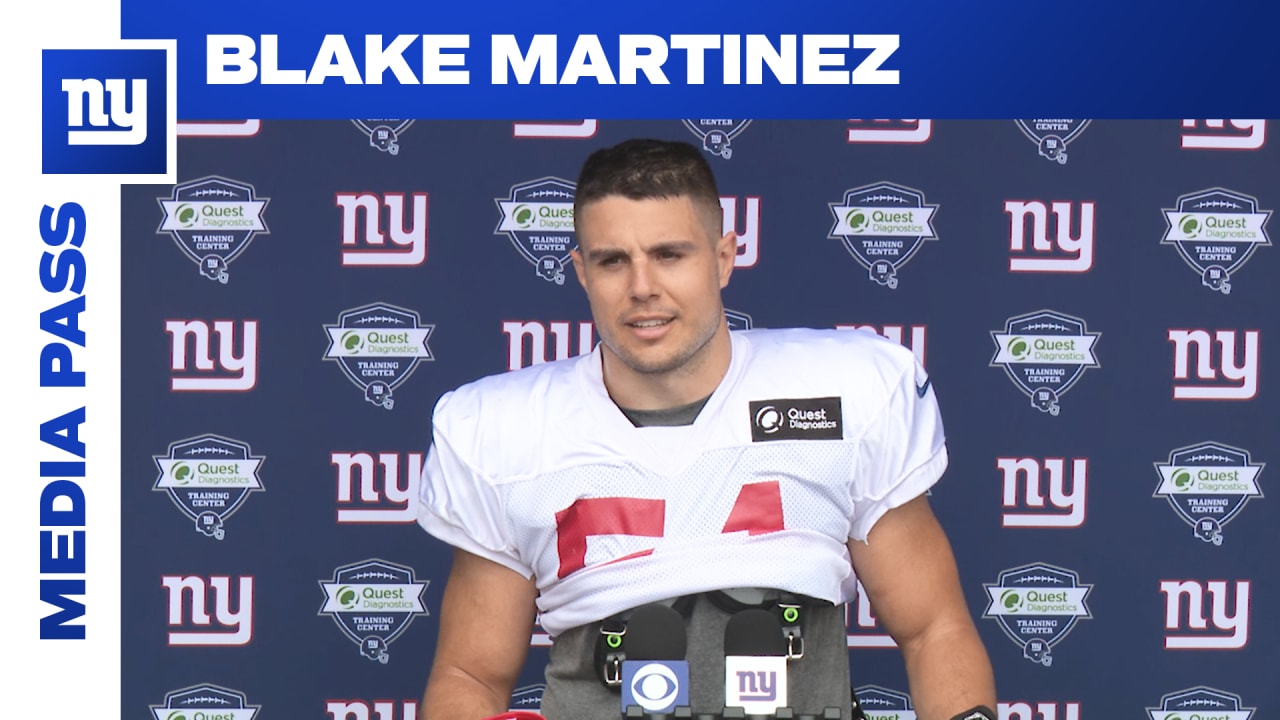 LB Blake Martinez on returning to practice
