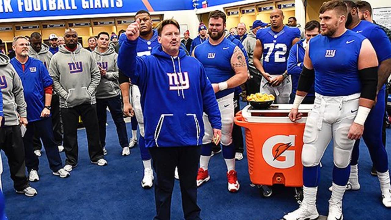 Watch Giants' locker room celebration