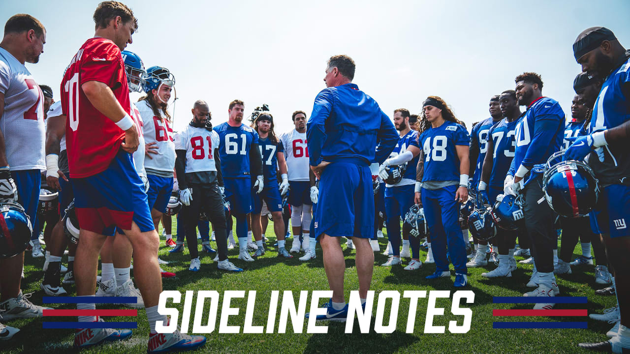 Sideline Notes: OTA No. 6