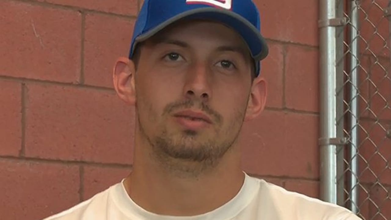 QB Davis Webb on progress at camp