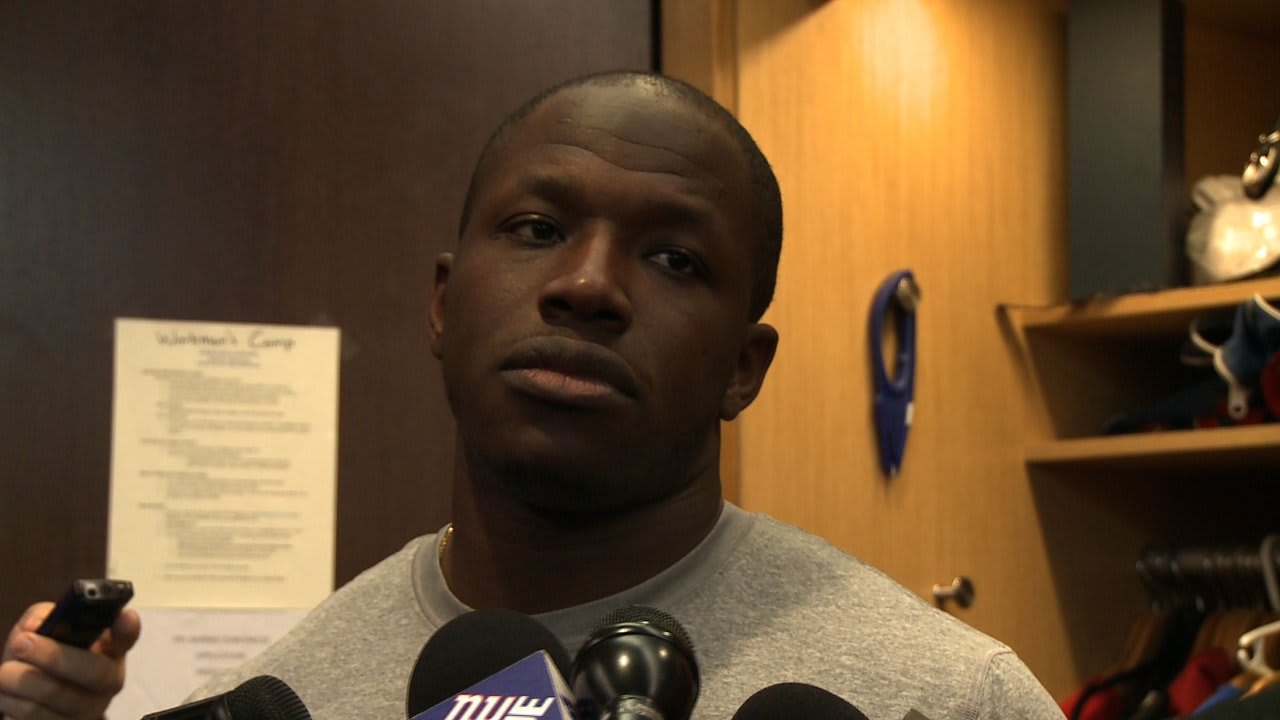 RB Andre Brown on workload