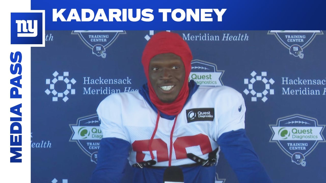 WR Kadarius Toney: 'I'm looking forward to the rest of the season'