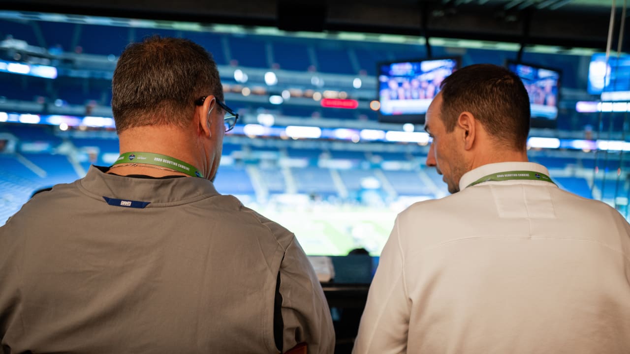 Photos: Behind the scenes at the NFL Combine