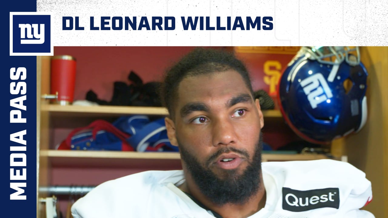 DL Leonard Williams on importance of Week 1 to Week 2 jump