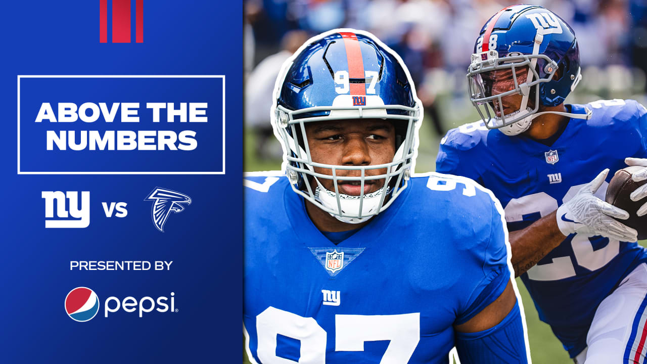 Above the Numbers: Key players for Giants vs. Falcons