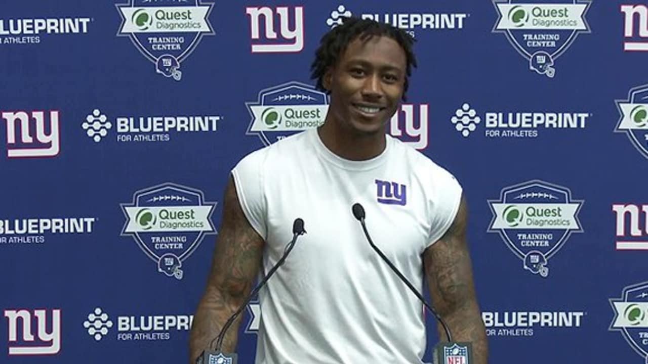 Brandon Marshall is proud to be a Giant