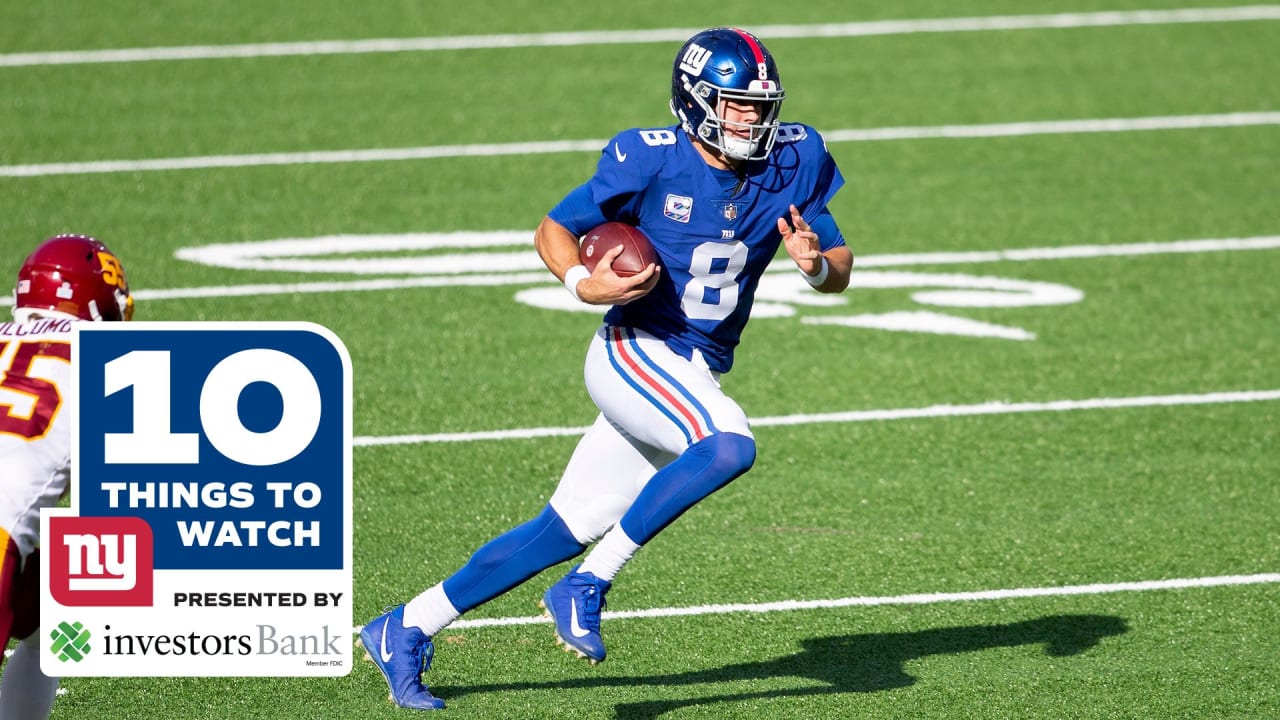 10 things to watch in Giants vs. Washington