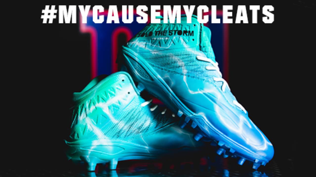Giants take part in Year 2 of My Cause My Cleats