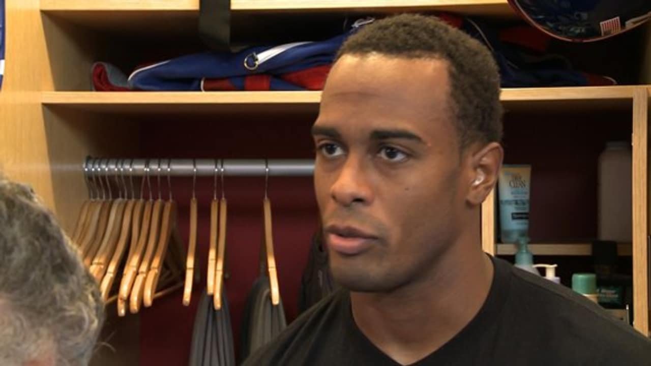 CB Michael Coe following team practice