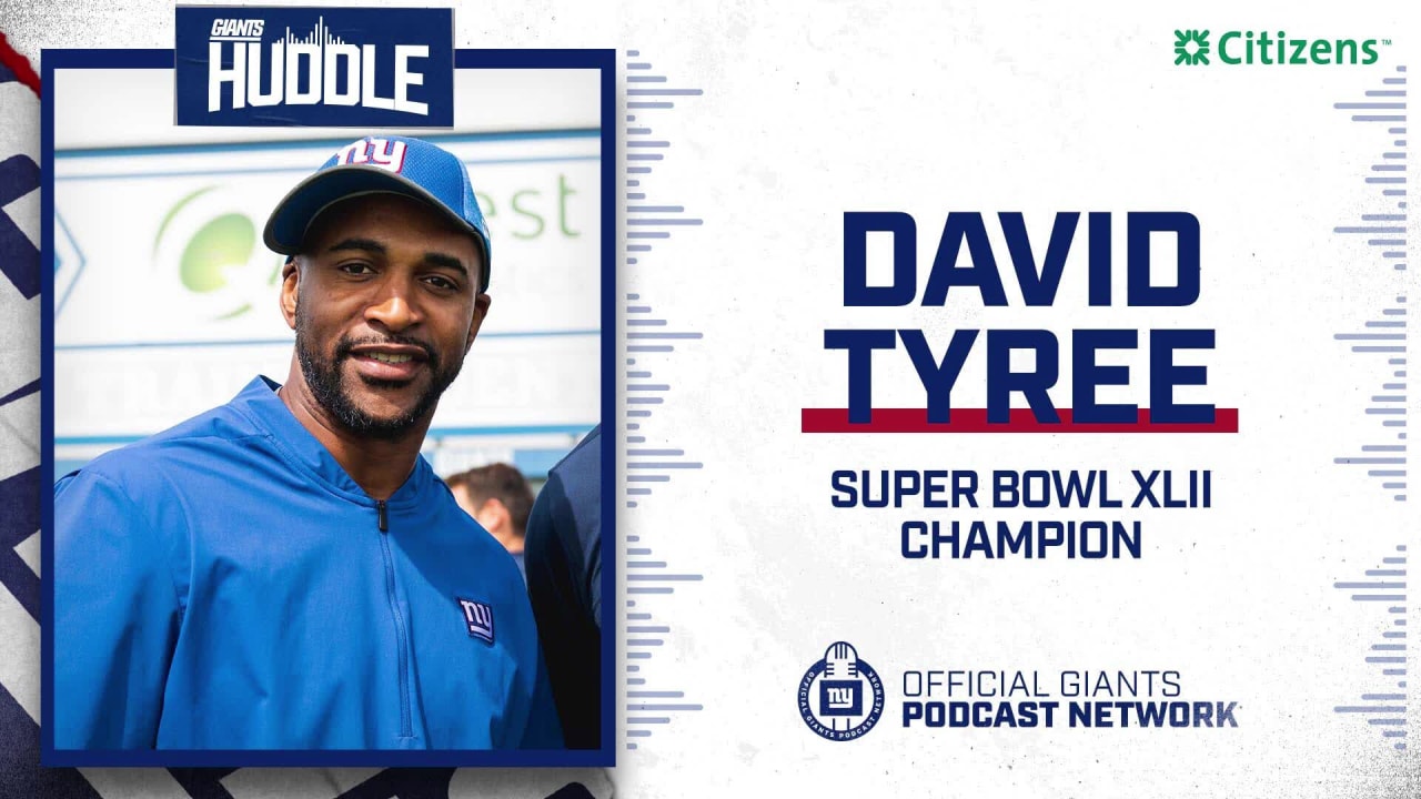 Giants Huddle | David Tyree