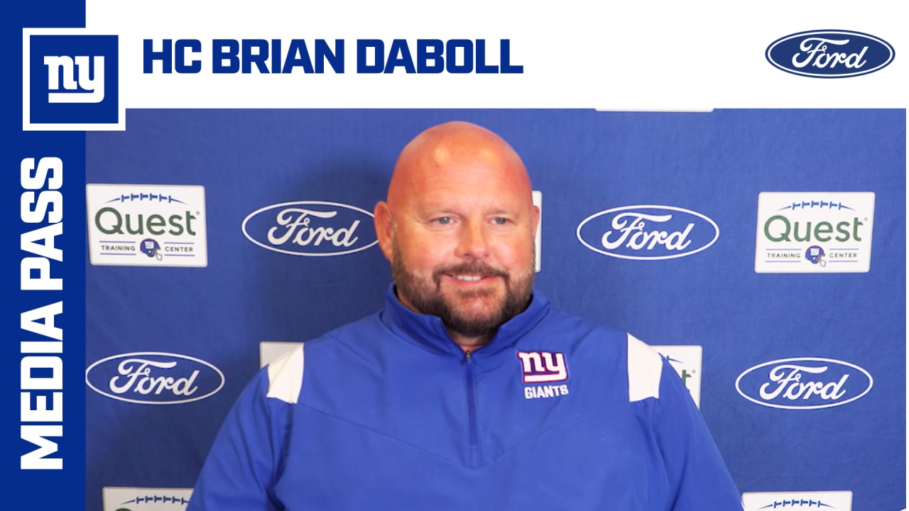 Coach Brian Daboll: Rookies have 'made strides each and every day'