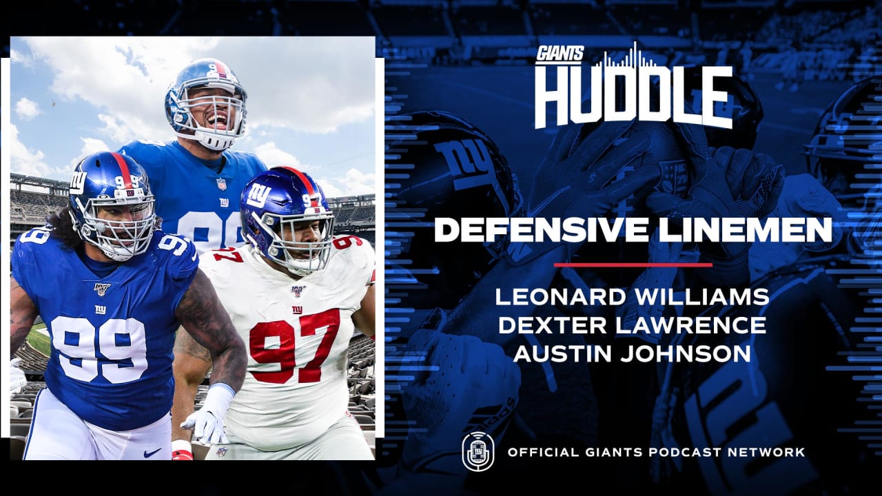 Giants Huddle | Leonard Williams, Dexter Lawrence & Austin Johnson