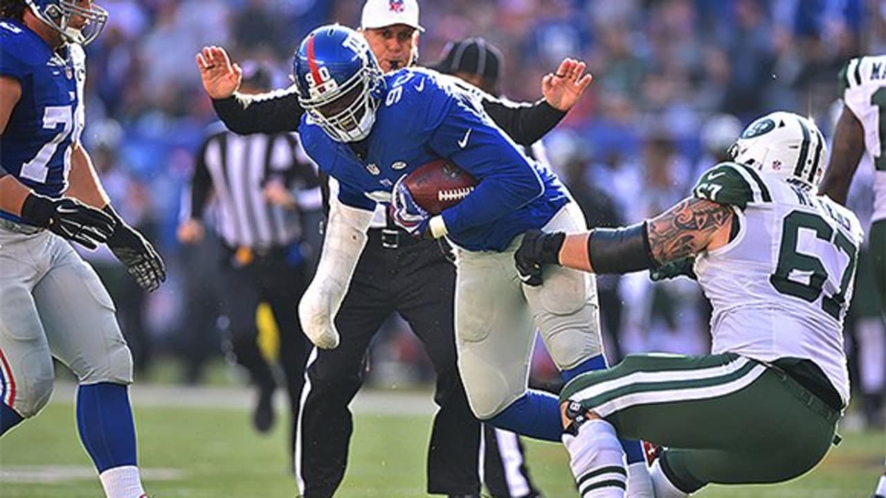 Jason Pierre-Paul recovers Chris Ivory fumble
