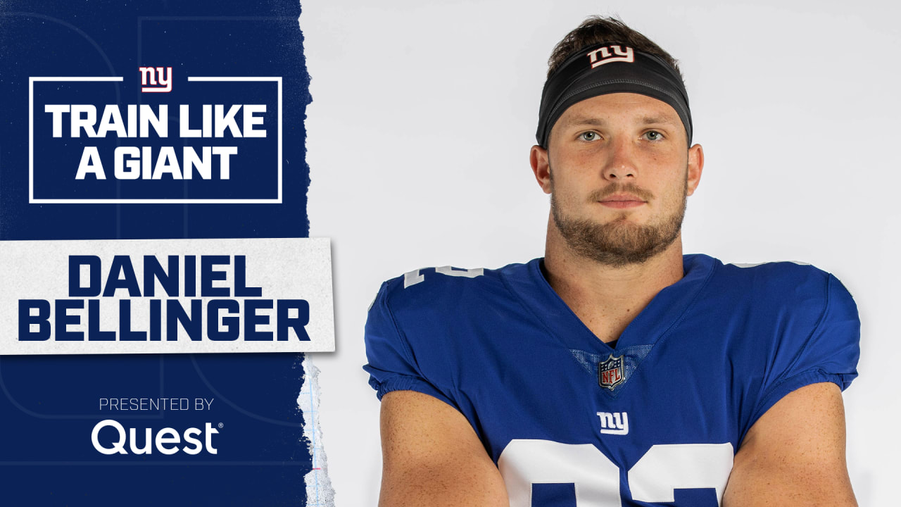 Train Like A Giant: Rookie TE Daniel Bellinger