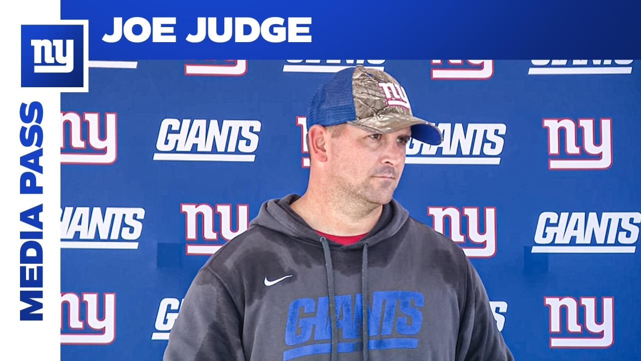 Coach Joe Judge previews Sunday's matchup vs. Browns