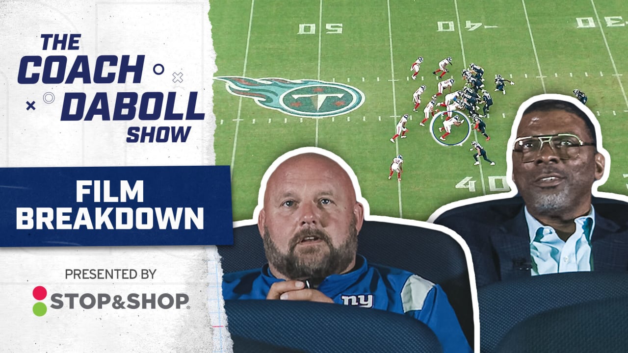 Coach Daboll's Film Room: Inside the winning plays