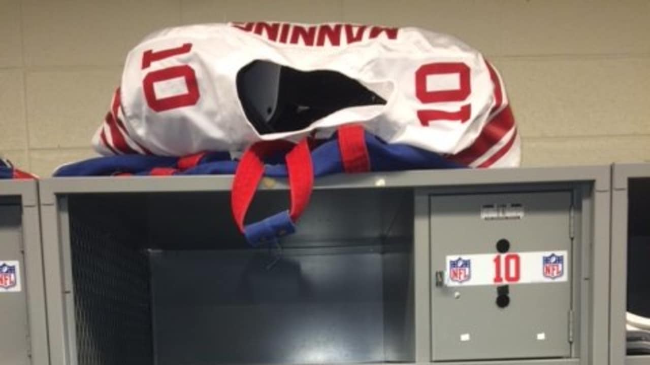 Behind the Scenes: Giants gameday locker room
