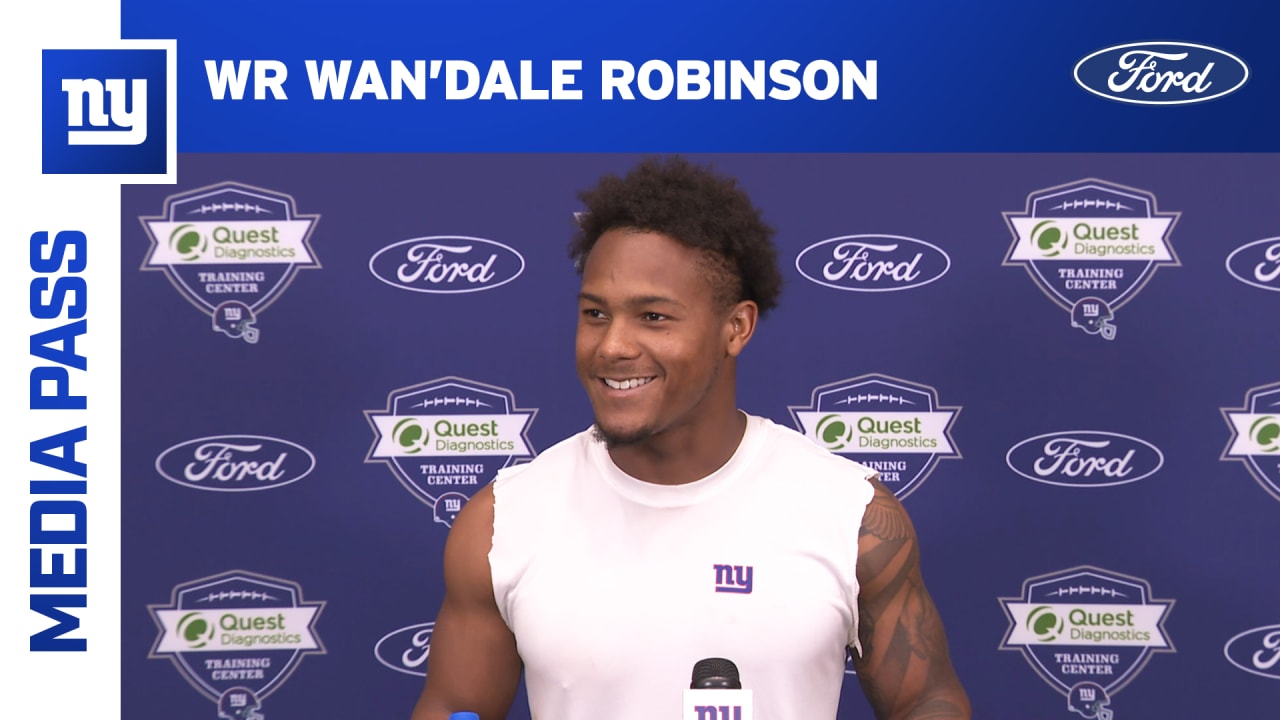 WR Wan'Dale Robinson on being a versatile player