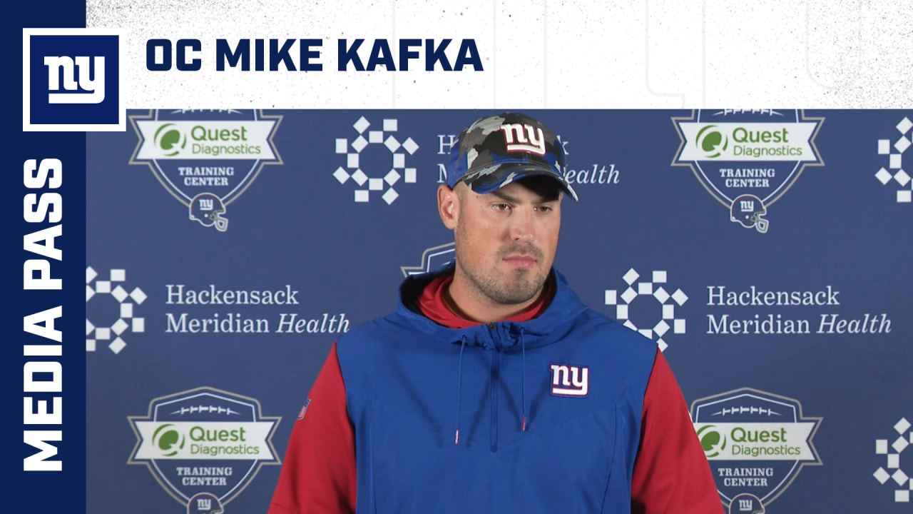 OC Mike Kafka on Daniel Bellinger's expanding role in the offense