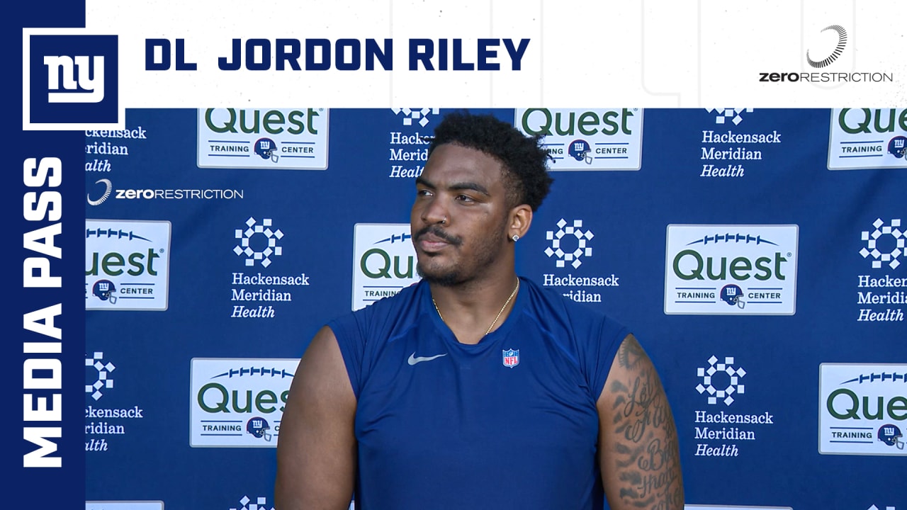 DL Jordon Riley: 'I'm just here to learn, learn every day'