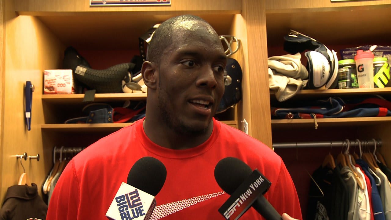 Guard Kevin Boothe on Cowboys pass rush