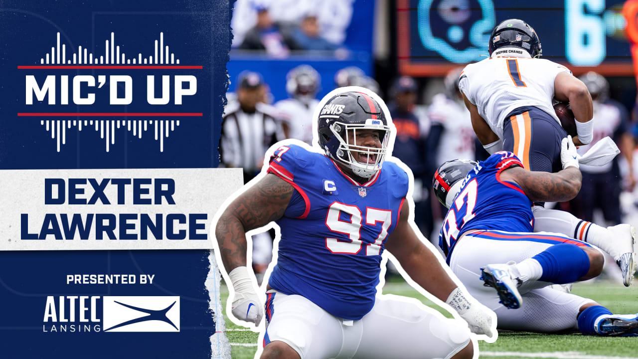 Dexter Lawrence MIC'D UP: 'You think you got me? I'll show you!'