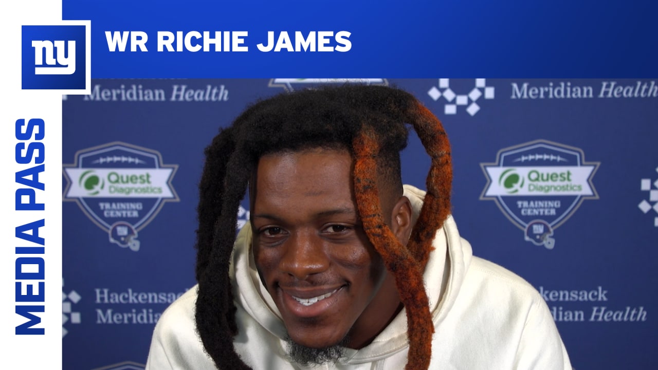 WR Richie James: 'We're trying to build a culture here'