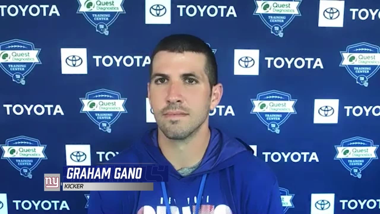 K Graham Gano excited for opportunity, ready to get to work