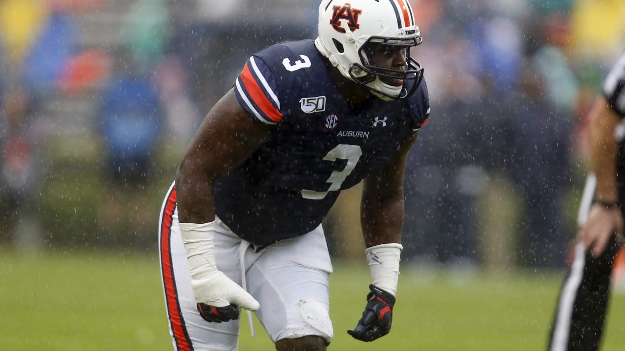 Photos: Auburn EDGE Marlon Davidson