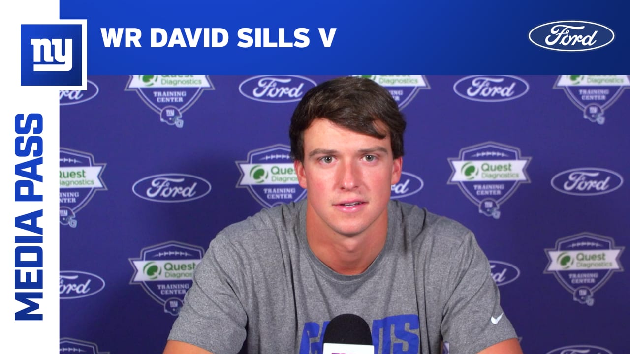 WR David Sills V on his connection with Daniel Jones