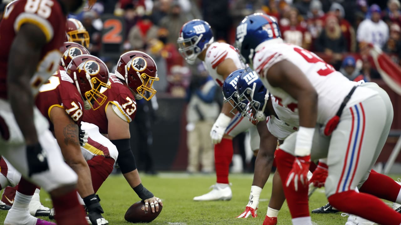 Photos: Giants vs. Redskins from the sidelines
