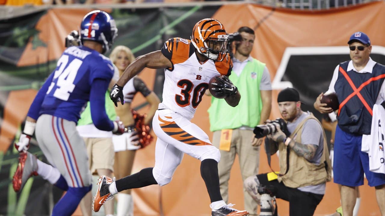 Giants vs. Bengals Gameday Photo Timeline