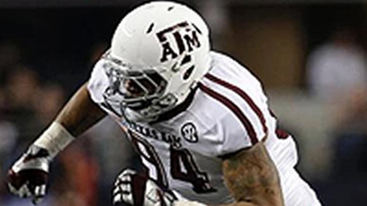 Texas A&M DE Damontre Moore Highlights