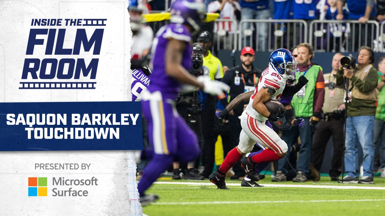 Inside the Film Room: Breaking down Saquon Barkley's opening-drive ...