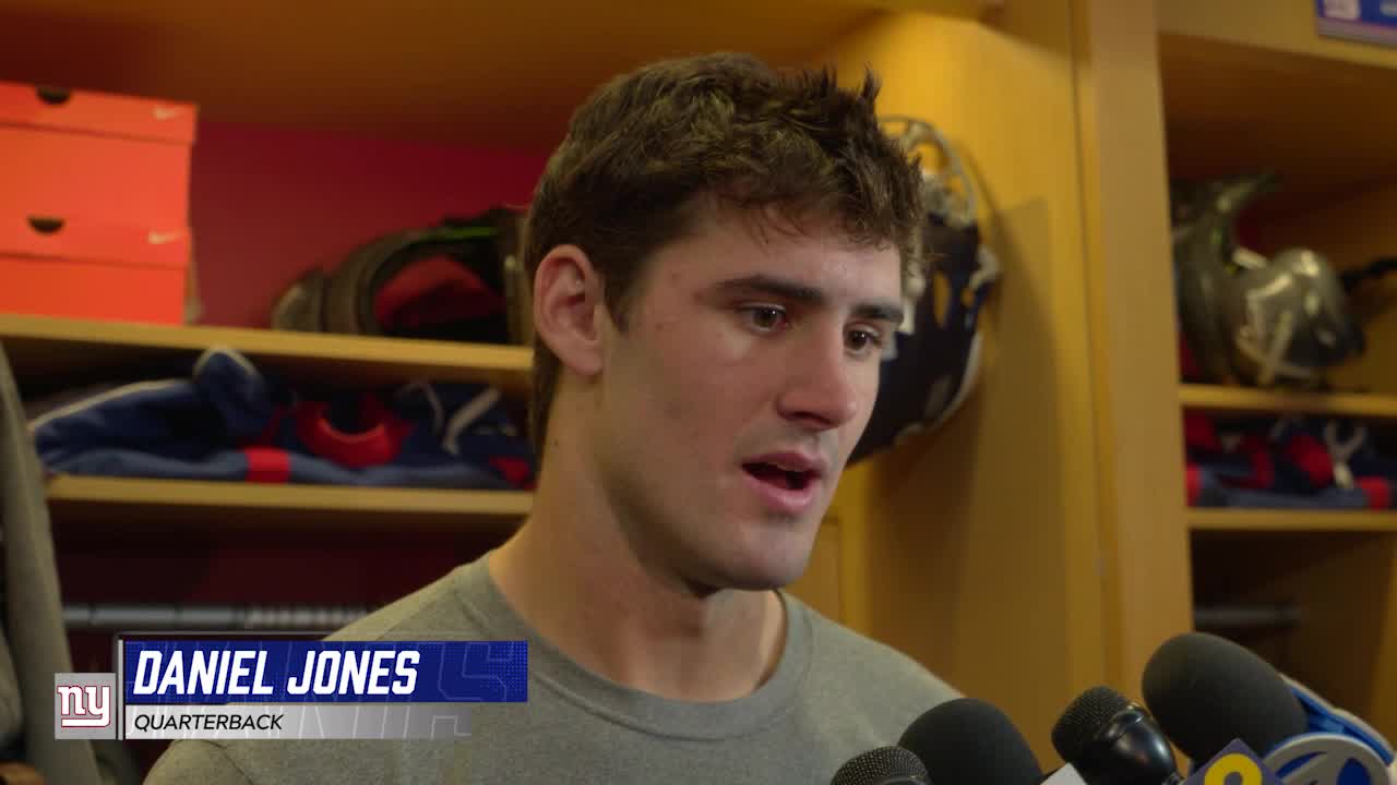 Daniel Jones on taking bye week to reflect on rookie season