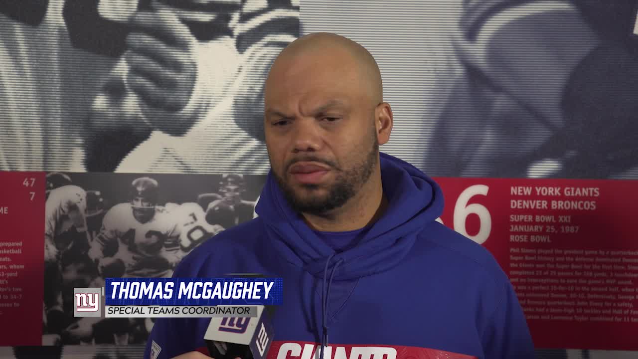 Thomas McGaughey on improved Special Teams of late