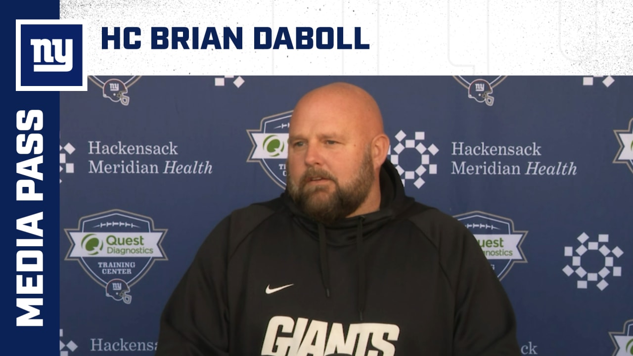 Coach Brian Daboll gives final thoughts ahead of matchup vs. Commanders