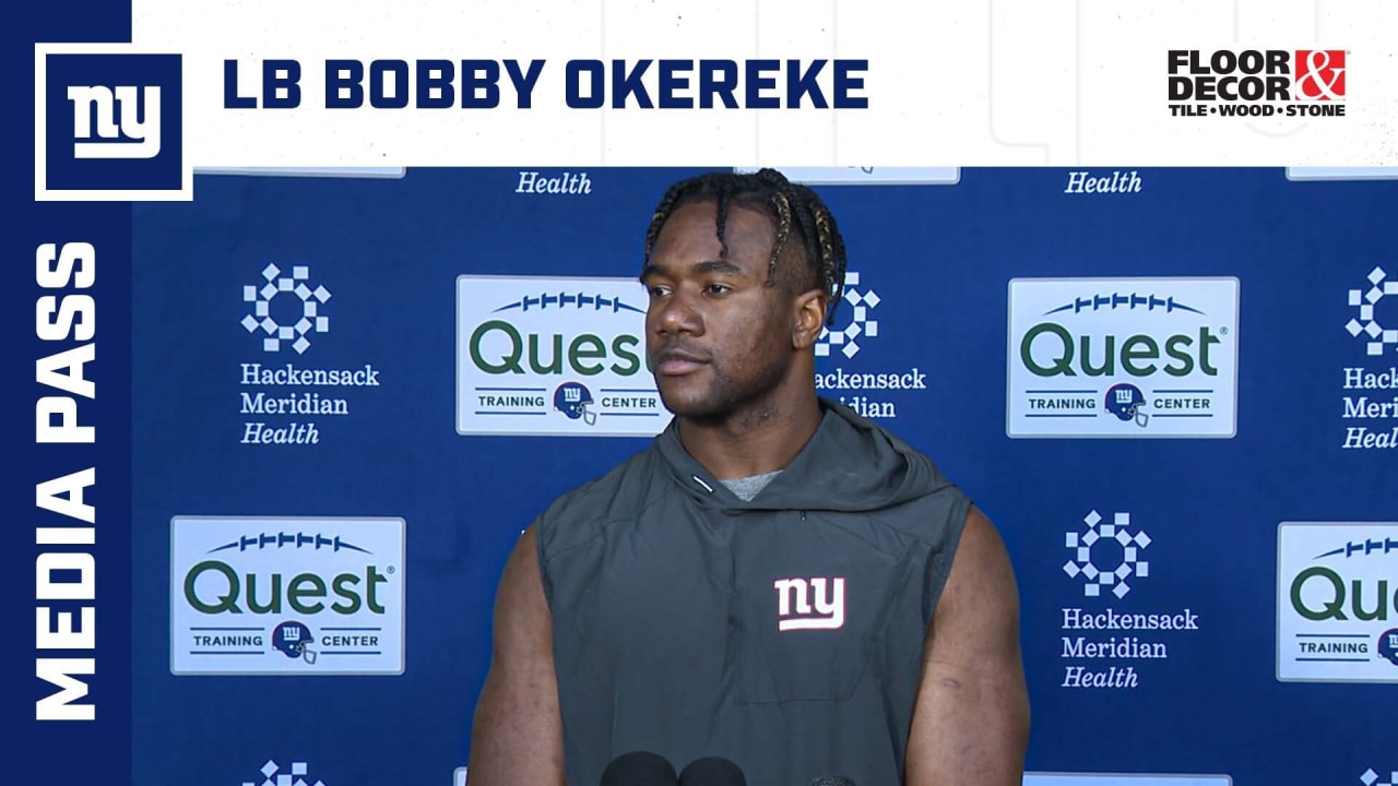 LB Bobby Okereke on which young players have stood out